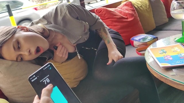 Remote Control Orgasm Of My Stepsister In Bar Xxx Mobile Porno